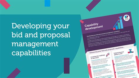 Winning Bids Capability Development Services Resources