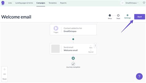 How To Create An Automated Welcome Email Emailoctopus Knowledge Base