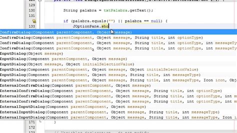 Solución ejercicio TextField ComboBox JList preexistencia y Exception