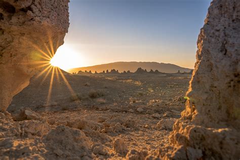 Catching A Sunrise On Mars Trona Pinnacles [oc] [1350x750] R