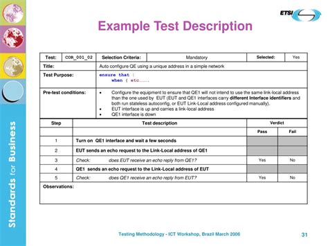 Ppt Overview Of Etsi Testing Methodology Ict Osa Parlay Workshop Brazil March 2006 Powerpoint