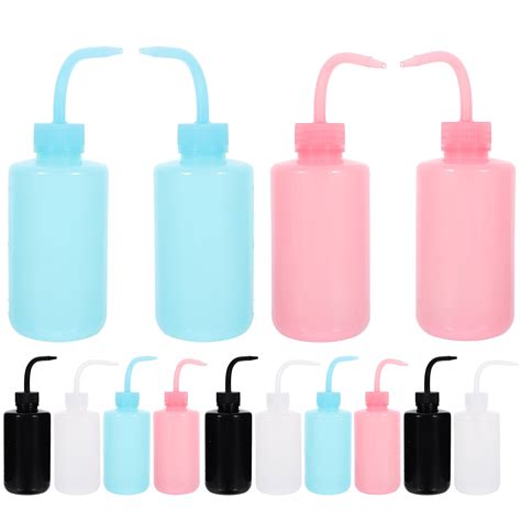 Leorx 12pcs Blue Squirt Water Bottles For Gardening Use With Narrow