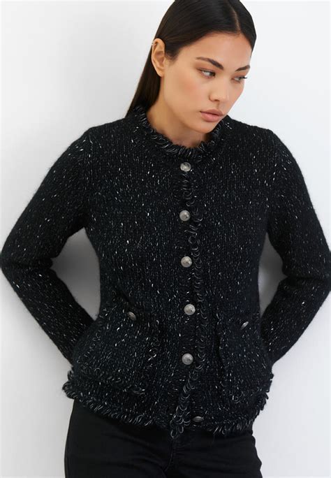 Кардиган Elisaandme цвет черный Mp002xw0o226 — купить в интернет