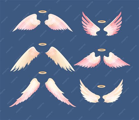 Angel Wings With Halo Drawings