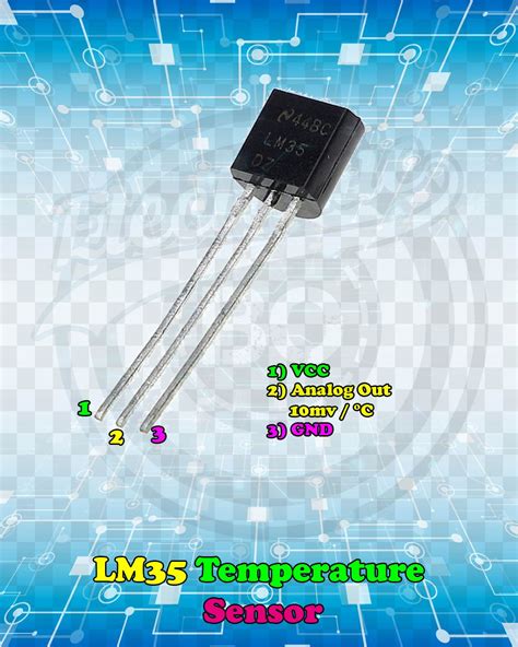 LM35 Temperature Sensor Electronic Circuit Design Electronic