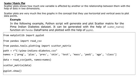 Machine Learning With Python Data Visualization Pdf