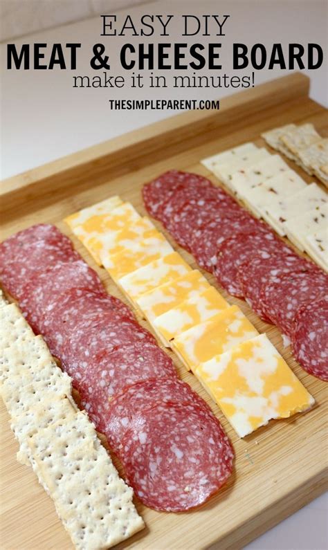 Make Entertaining Easy With This Diy Meat And Cheese Board Idea