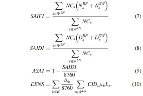 配电网可靠性评估4—顶刊复现基于优化模型的配电网可靠性评估配电网可靠性评估例子 Csdn博客