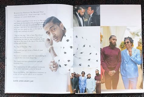 Jay Z Pens Message To Nipsey Hussle The Marathon Continues As A Line Of Energy