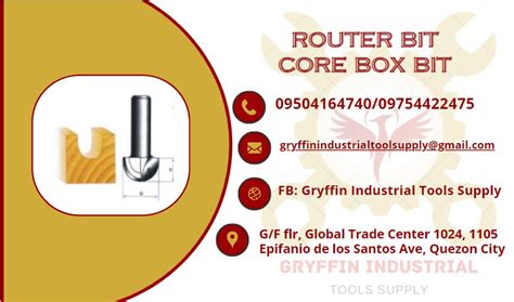ROUTER BIT CORE BOX BIT Commercial Industrial Industrial Equipment On Carousell
