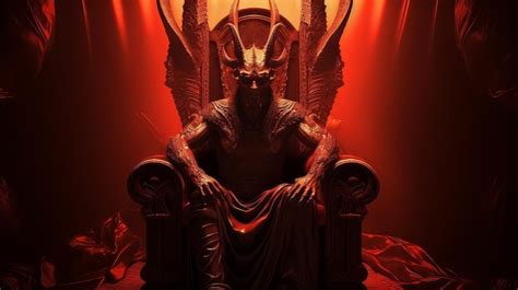 Premium Ai Image Satan In Hell