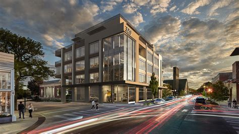 Highly Rendered Image Of Building With Long Exposure