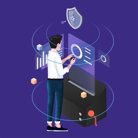 Premium Vector Vector Global Data Security Personal Data Security