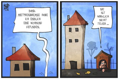 Mietpreisbremse Von Kostas Koufogiorgos Politik Cartoon TOONPOOL