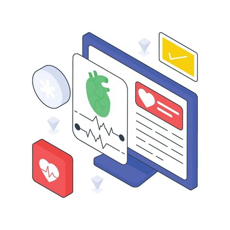 Electronic Health System Vector Art Icons And Graphics For Free Download