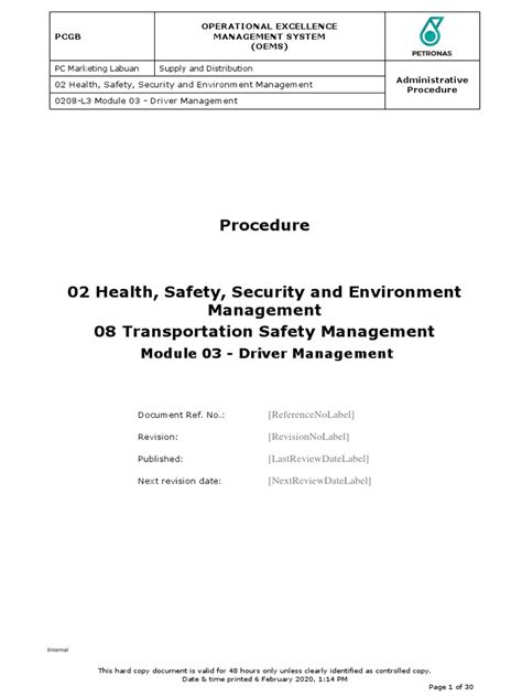 Rtog Module 3 Driver Management Download Free Pdf Recruitment