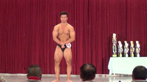 20160813府城盃健美成人組80kg以下級自選動作099 Youtube