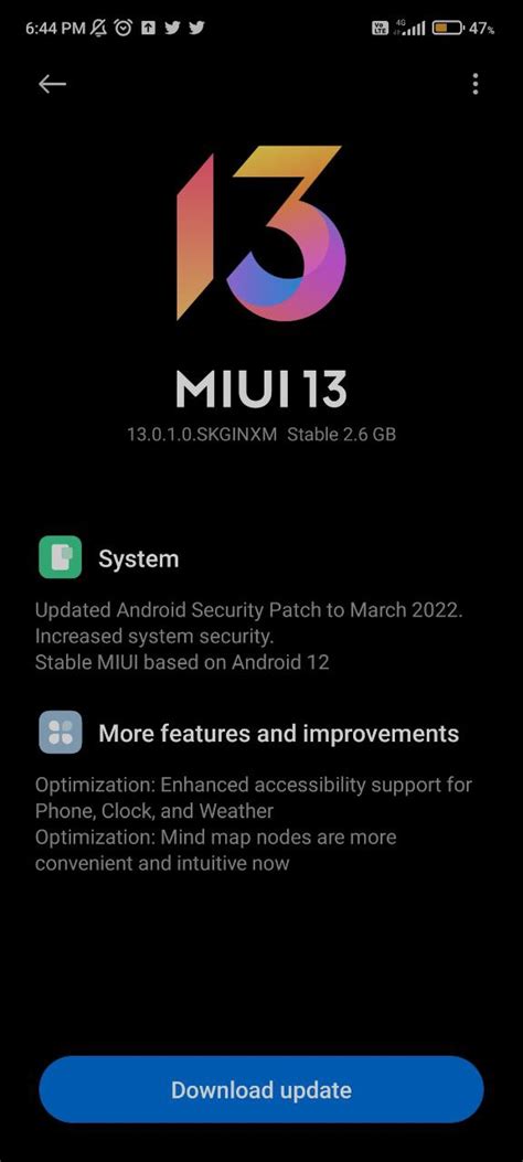 Redmi Note 10 Miui 13 Update New Update For Global Region Xiaomiuinet