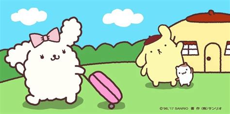 Macaron Et Pompompurin He Loves Me Purina Sanrio Characters
