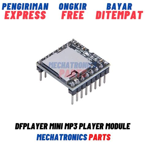 Jual Dfplayer Df Player Mini Mp3 Player Module For Arduino Mp3 Tf 16p Shopee Indonesia