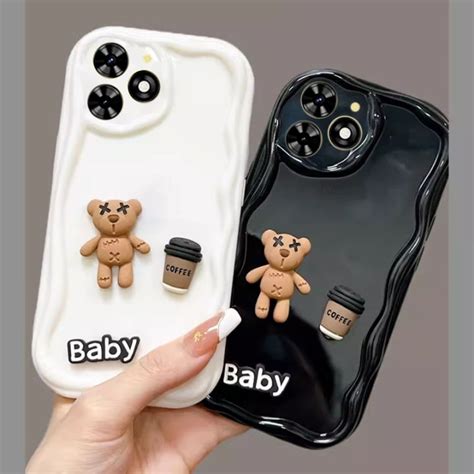 Phone Case เคส Tecno Spark 20c Spark 20 Tecno Spark Go 2024 ตุ๊กตา