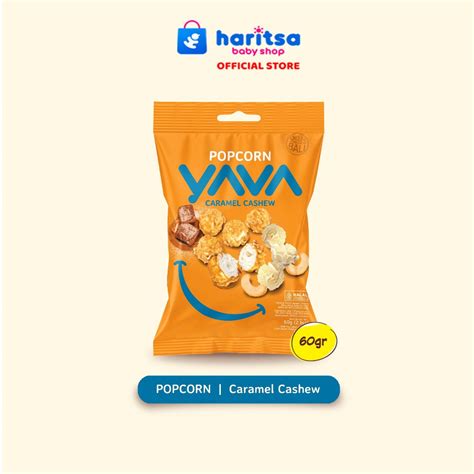 Jual Yava Popcorn Chocolate Peanutcaramel Cashew 60g Shopee Indonesia