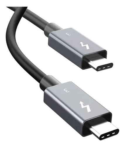 Cabo Usb C Thunderbolt De gbps Carregamento Pd w Resolução k hz De cm Cabletime