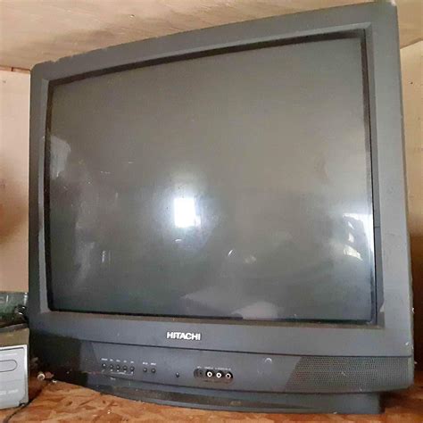 Hitachi 27 Crt Tv 27ux01 2000 Rebadged Panasonic Chassis Album