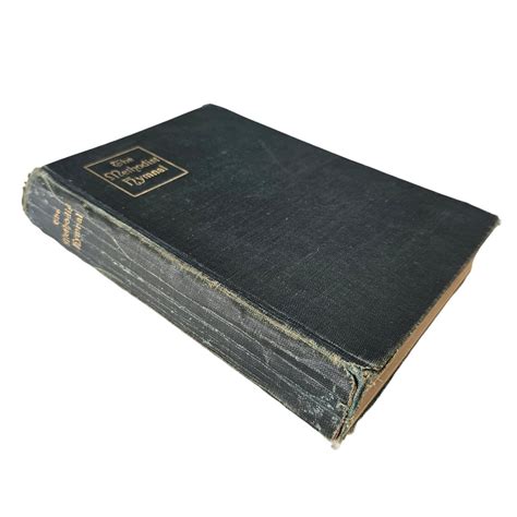 Vintage Religious Book The Methodist Book Hymnal Book Black Hardcover Book Christian Hymns