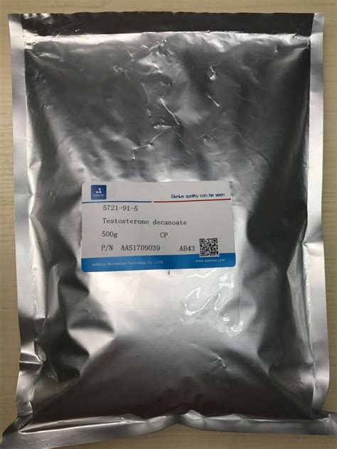 Testosterone Decanoate Powder Bulk Gmp Supply Aasraw