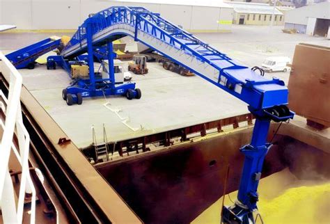 Cambered Boom Ship Loader Ske Industries