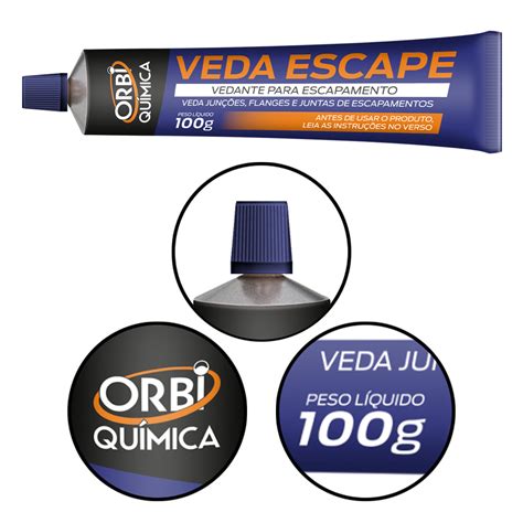 Cola Veda Escape Repara Furo Escapamento Carro Caminhão Moto Ninja Parts