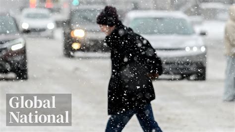 Global National Jan 9 2024 Millions Of Canadians Brace For Brutal