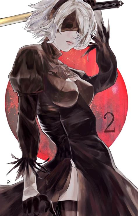 尼尔woman白发厚涂ibis2b寄叶二号b型 亀井抽illustration Pixivbox 尼尔woman白发厚涂ibis2b寄叶二号b型 亀井抽illustration Pixivbox