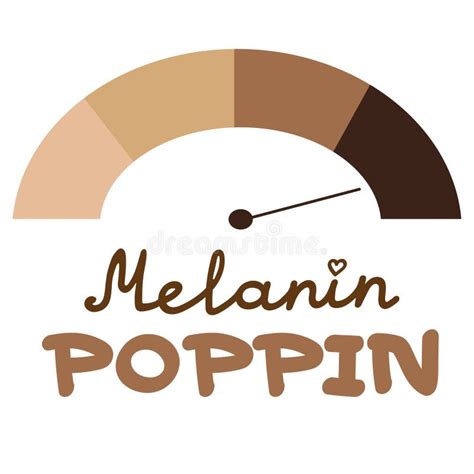Melanin Poppin Vector Popular Theme Illustration Love Your Skin Print