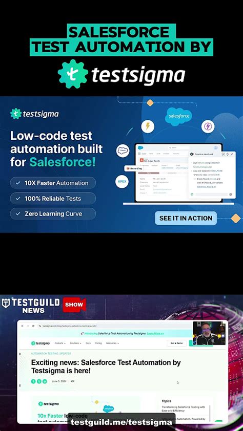 Automate Salesforce With Testsigma 🙌 Youtube