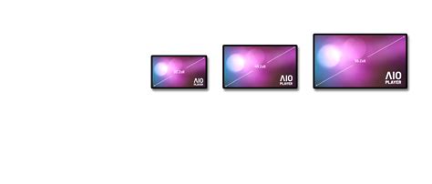 Digital Signage Displays AIO Player