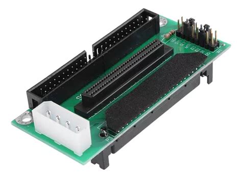 Placa Adaptadora Scsi Sca 80pin Para 68pin Para 50pin Ide Ha