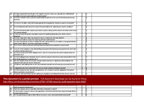 Iso Internal Audit Checklist Internal Audit Audit Checklist My Xxx