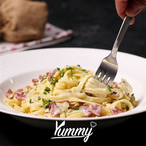 Resep Spaghetti Creamy Sauce Enak Dari Chef Yummy