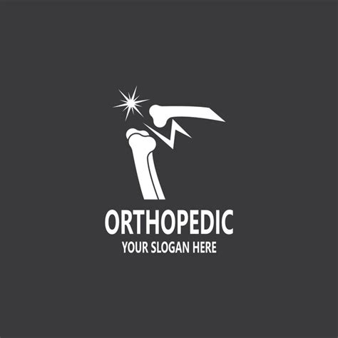 Vecteur De Logo Orthopédique Dos Humain Illustration De Modèle De