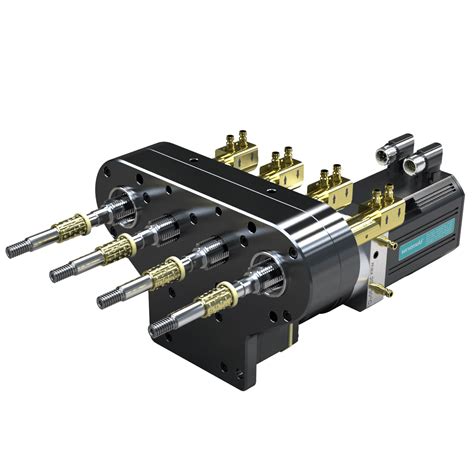 Servo Unscrewing Unit Multi With Guide Nut Servomold