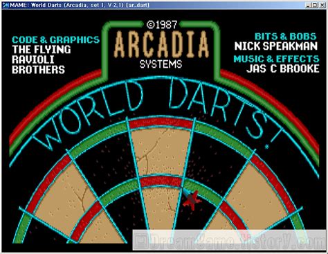 Mame 월드 다트 World Darts 다운 다운로드 Down 마메 오락실 게임 고전게임랜드
