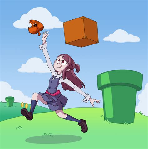 Akko Kagari Atsuko Kagari Michiru Kagemori Anime Комиксы