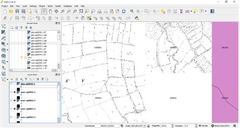 Raster Cutting Tif 1853 Maps In QGIS Geographic Information Systems Stack Exchange