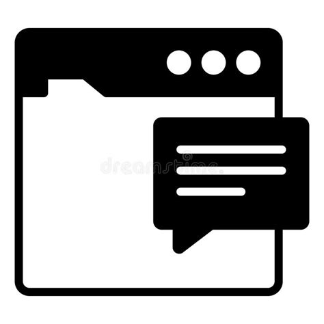 Message Icon User Interface Vector Illustration As A Simple Vector