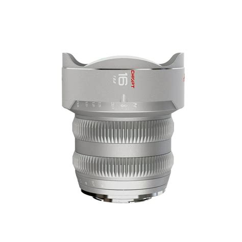 Chiopt Aura 16mm T22 Cinema Lens Leica L Mount Full Frame With Cine