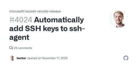 Automatically Add Ssh Keys To Ssh Agent · Issue 4024 · Microsoft