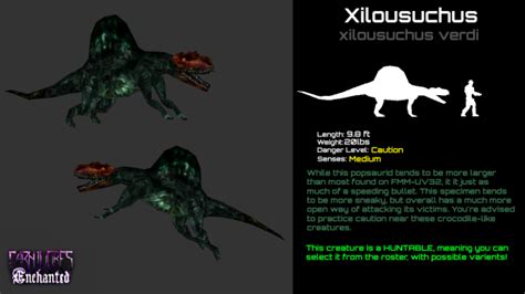 Xilousuchus Image Carnivores Enchanted Mod For Carnivores 2 ModDB
