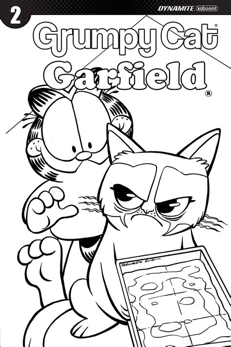 Grumpy Cat Garfield 2 30 Copy Ruiz Cover Fresh Comics
